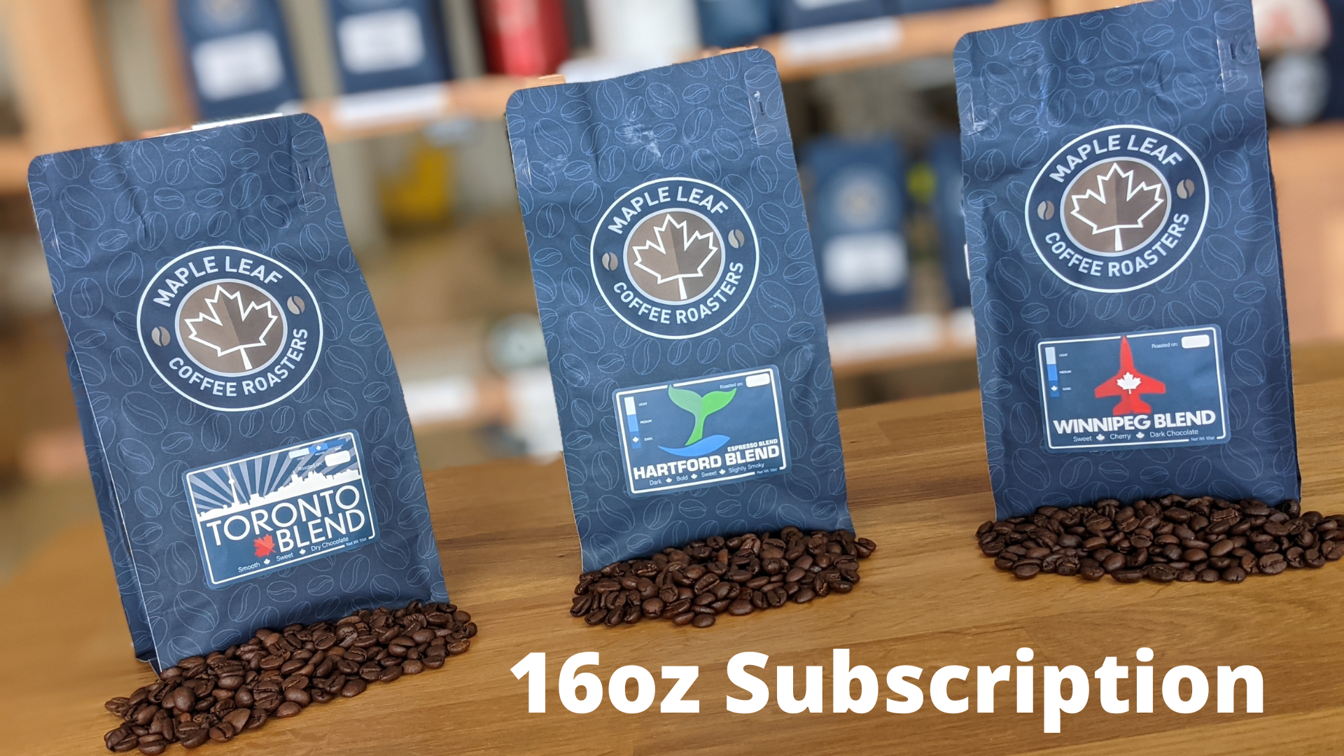 16oz Coffee Subscription – Maple Leaf Coffee Roasters